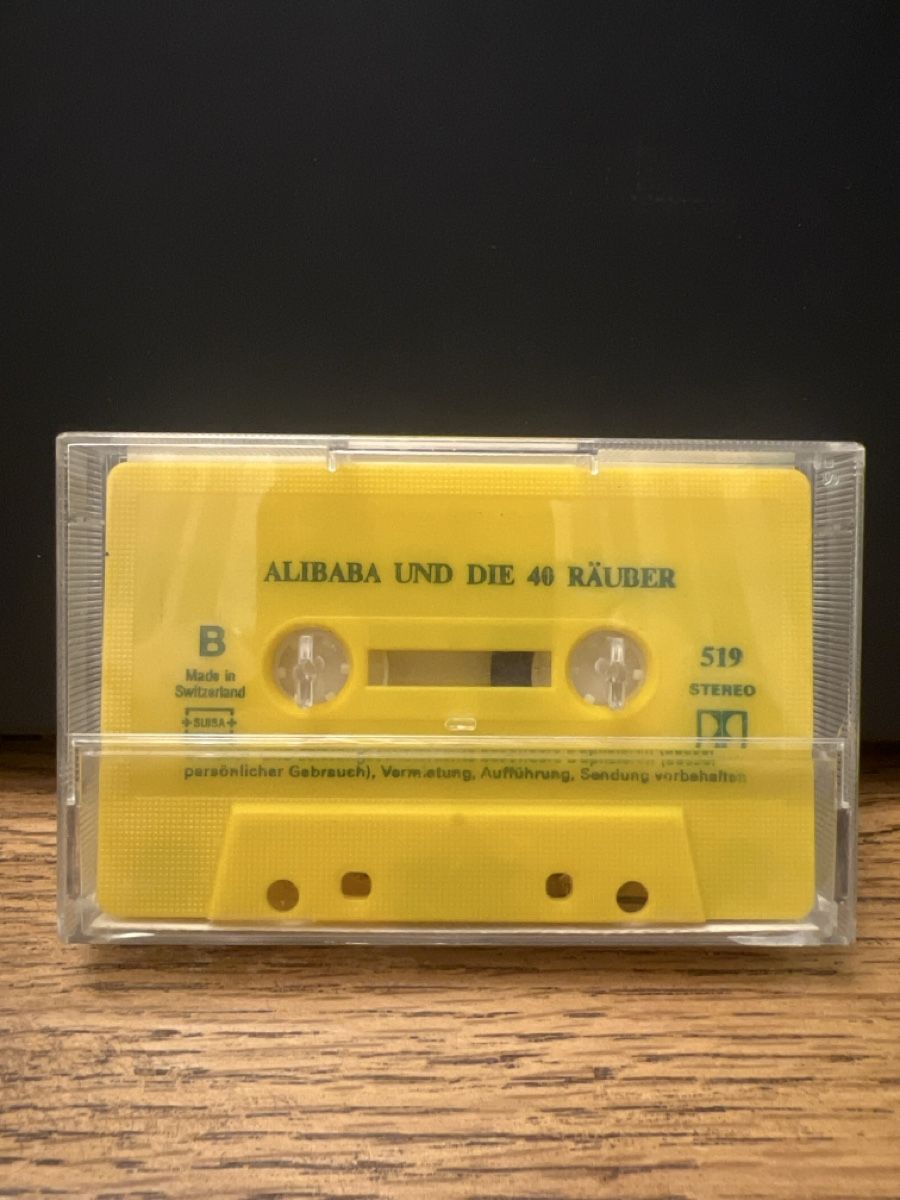Ali Baba und die 40 Räuber - Hörspielkassette schwyzerdütsch (Gebraucht ...