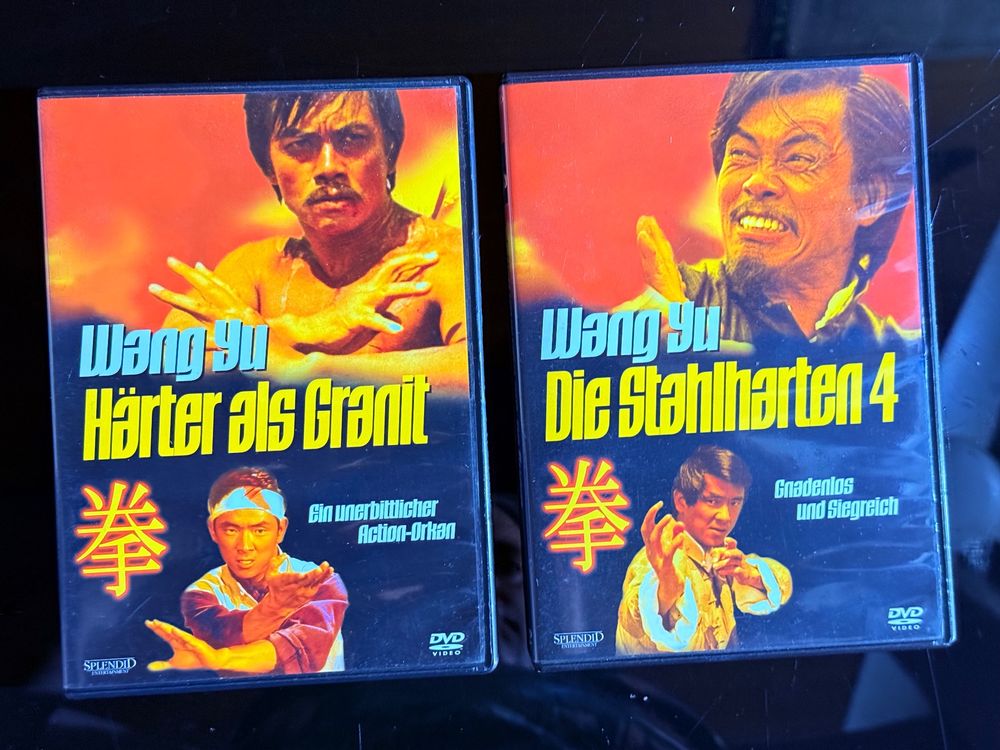 2 Wang Yu Martial Arts DVDs - Actionfilme Klassiker! Vintage (Neu ...