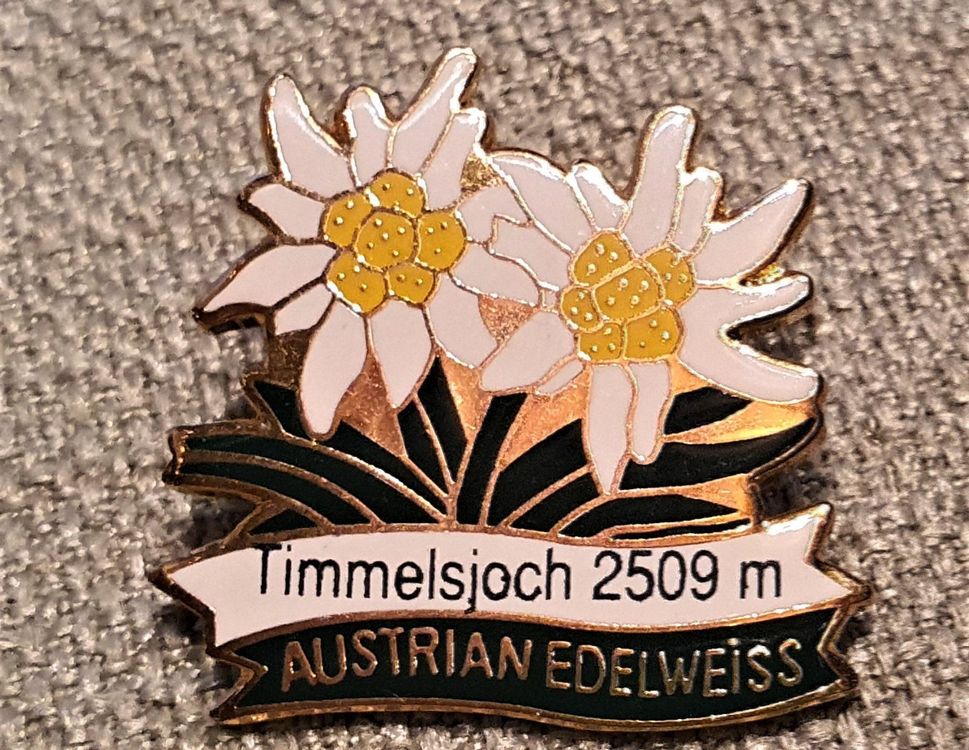 G832 Pin Austrian Edelweiss Timmelsjoch | Kaufen auf Ricardo