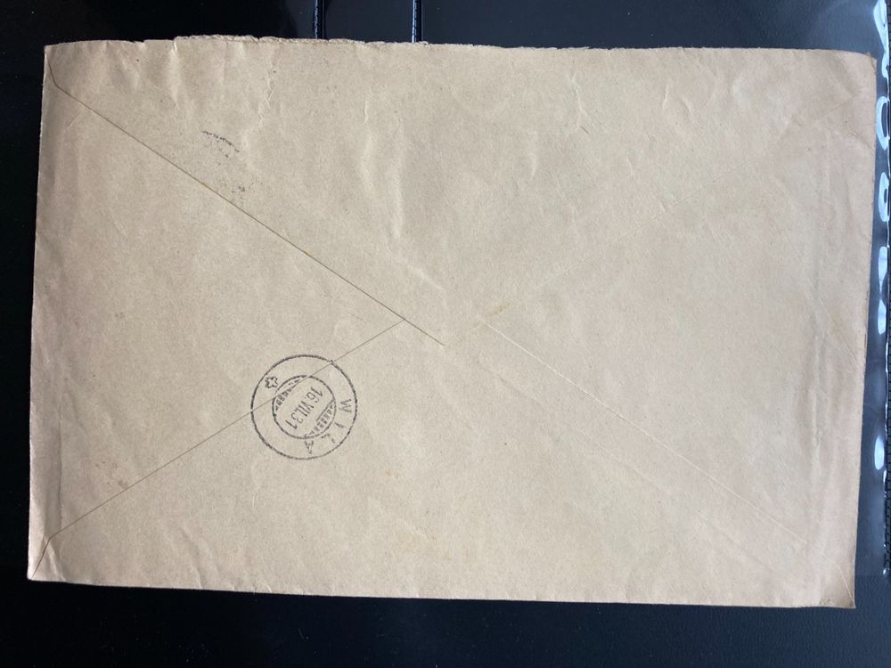 Schweiz 1931 NN-Brief B.amt Fahrwangen MiF Tellkopf/-sohn (Gebraucht) in Liestal für CHF 2.5 ...