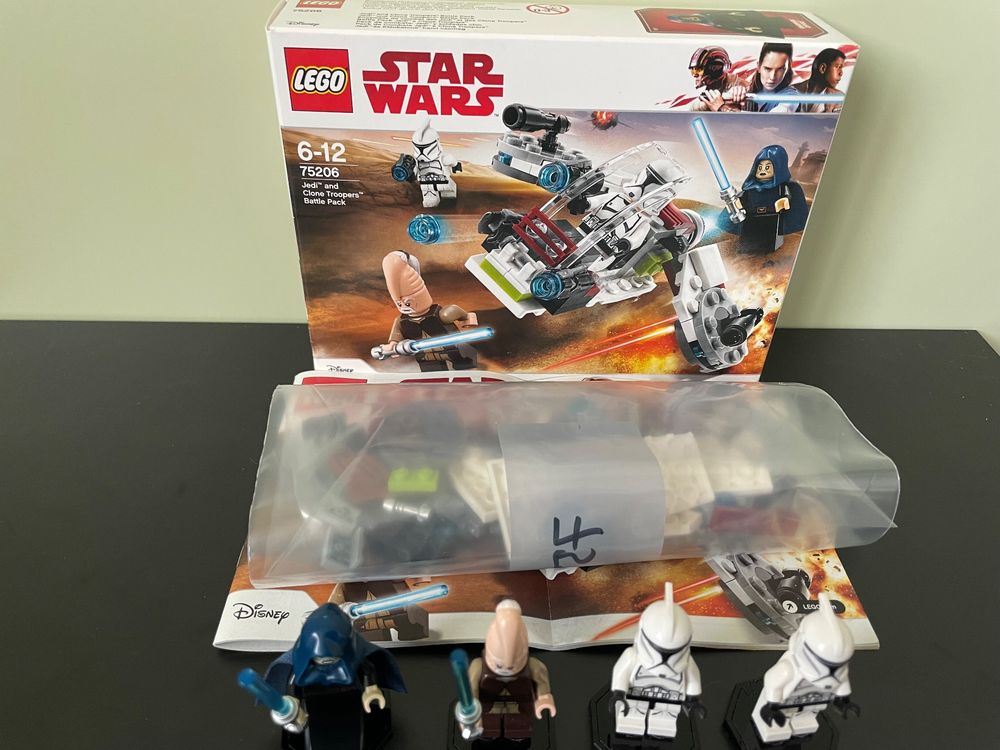 Lego Star Wars 75206 Jedi and Clone Troopers Battle Pack (Gebraucht) in ...