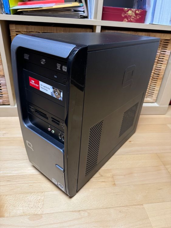 Compaq Desktop PC mit DVD Brenner, Card Reader und Windows (Gebraucht ...
