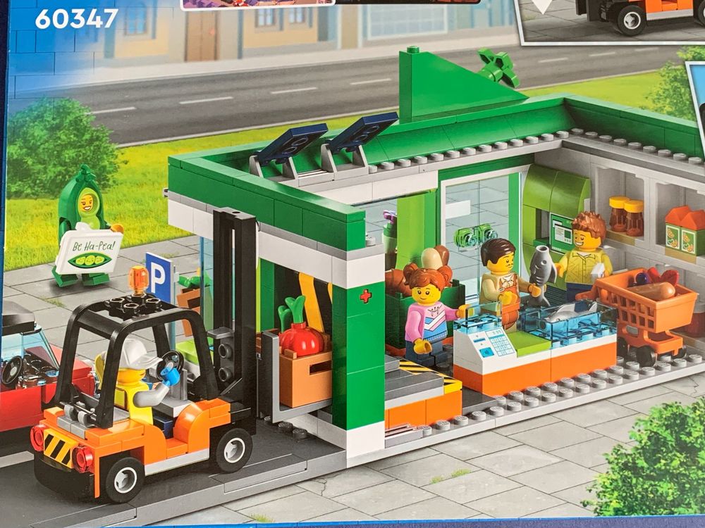 Lego City Set-Nr. 60347 Supermarkt, Einkaufsladen NEUWARE | Kaufen auf ...