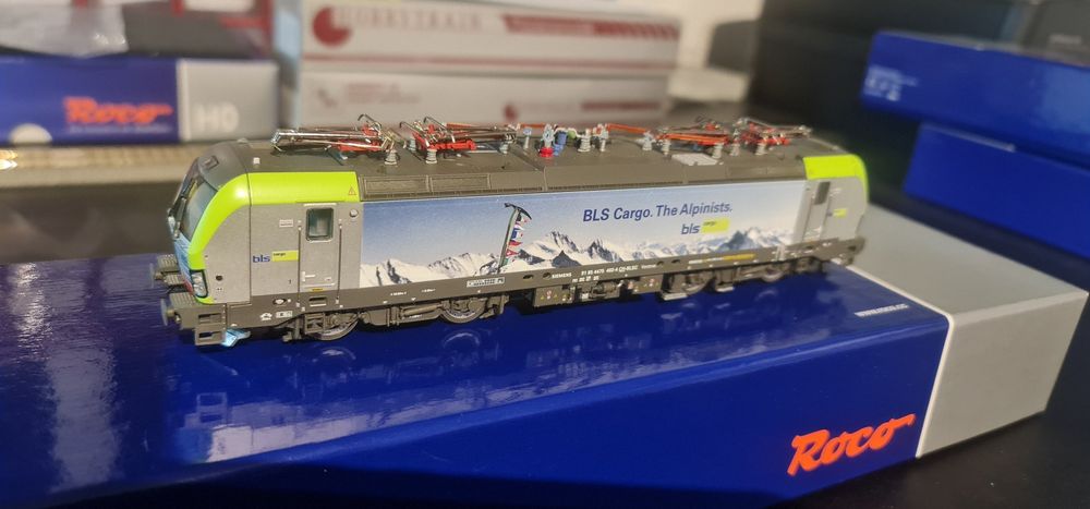 Roco Vectron BLS Cargo 475 402-4 DCC Sound Neu 73920 | Kaufen auf Ricardo