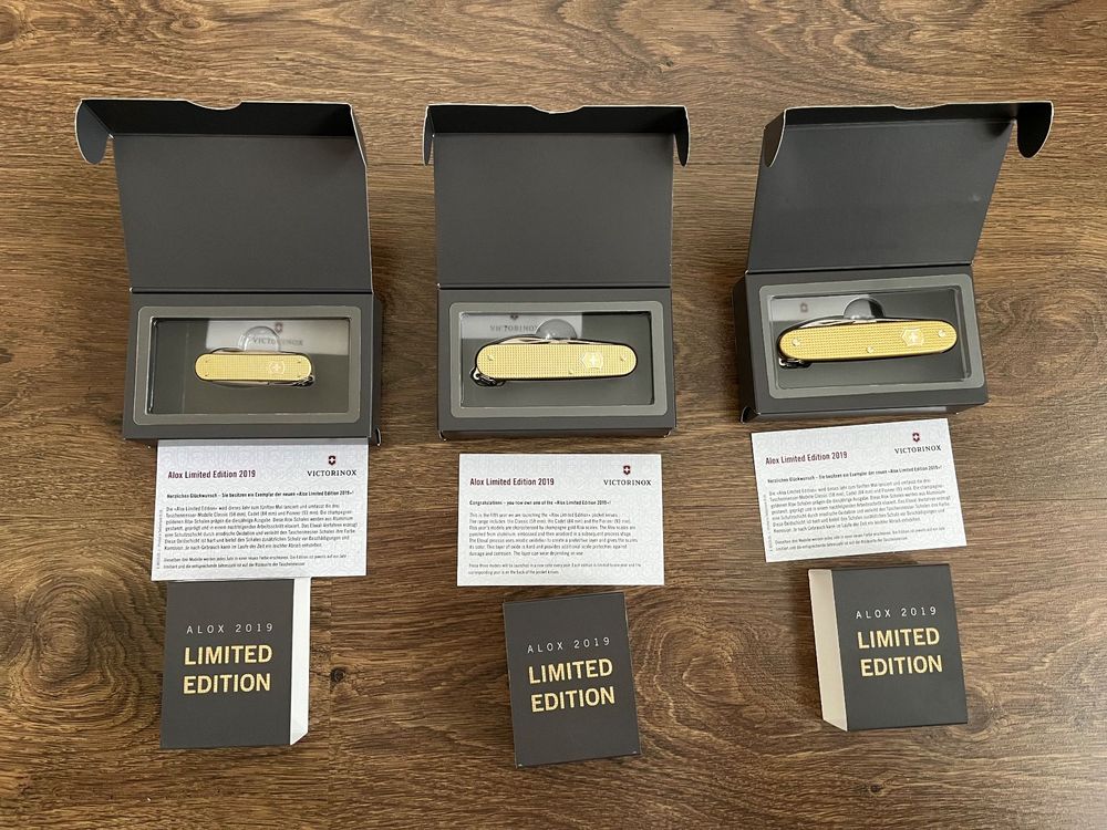 Victorinox Alox Limited 2019 (Neu und originalverpackt) in für CHF 129 ...
