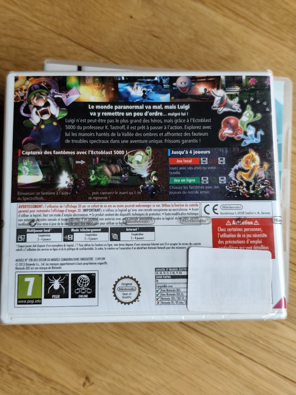 Luigi's Mansion 2 sous blister NEUF Nintendo 3DS boite FR (Neuf avec ...