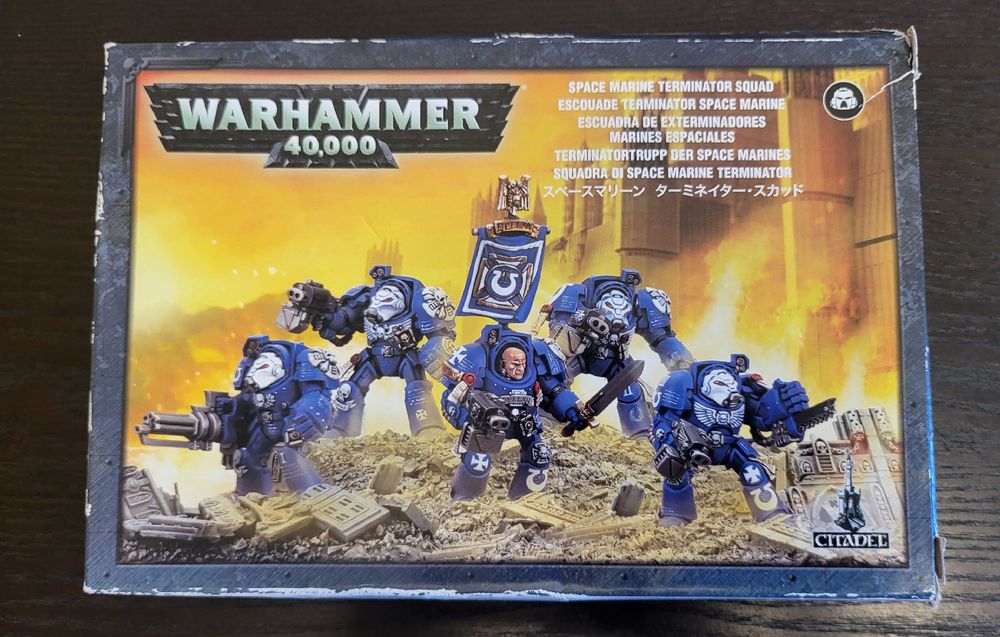Warhammer 40K Space Marines Terminator Squad old | Kaufen auf Ricardo