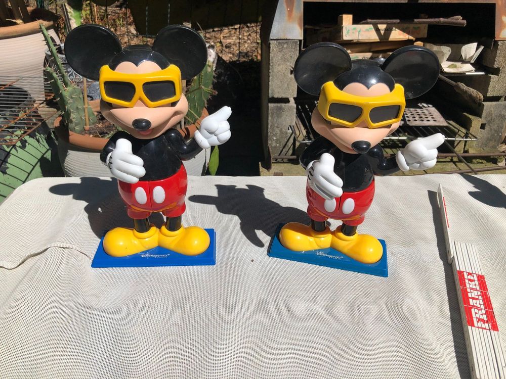 Sammlerstücke: 2 Micky Maus Figuren McDonalds 1999 | Kaufen auf Ricardo