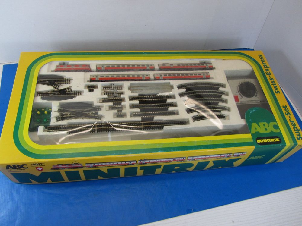 Minitrix Spur N, Starter Super Set 1052 Swiss-Express. (Gebraucht) in St.Margarethen TG für CHF ...