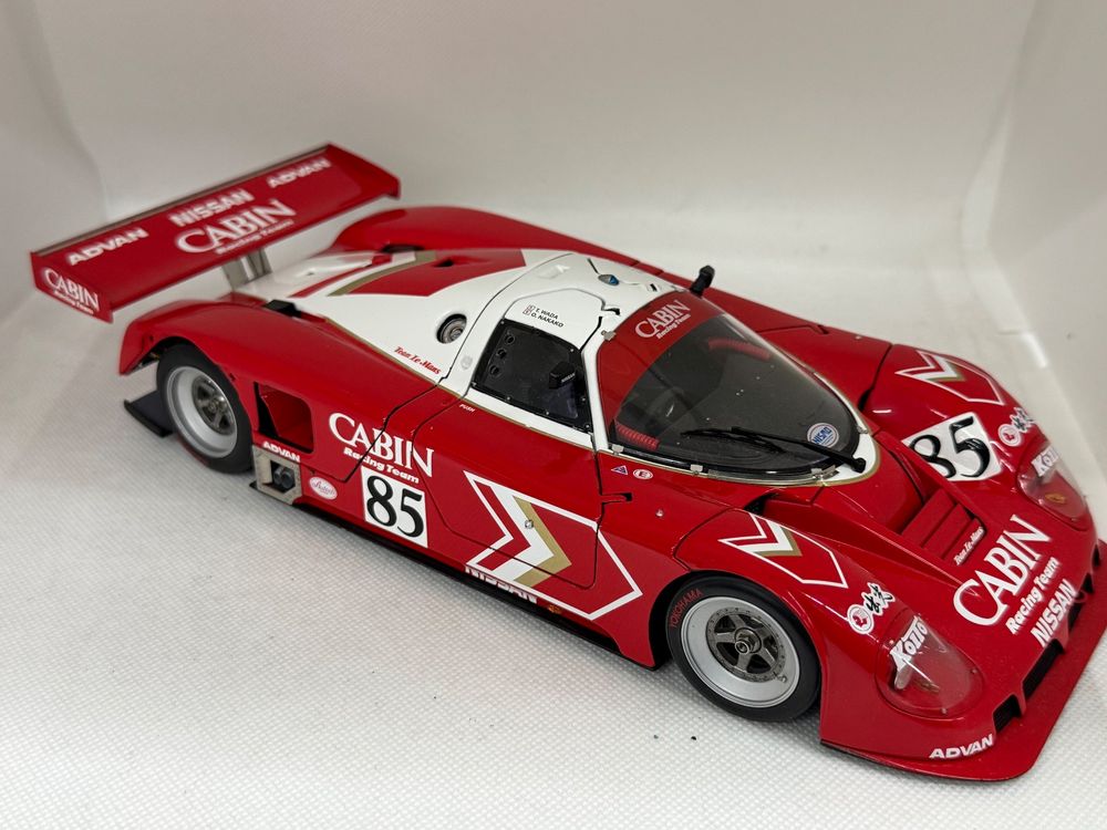 Nissan R90 Le Mans 1990 Exoto 1:18 Radabdeckungen fehlen | Kaufen auf ...