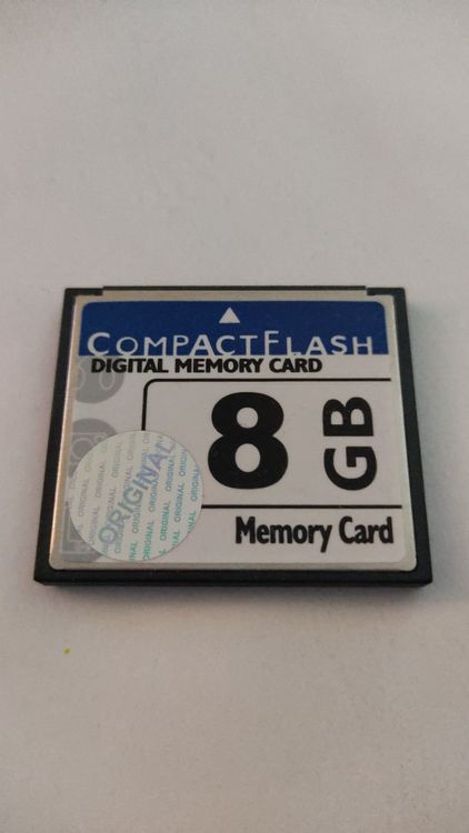 8 GB Compact Flash Karte +++ NEU +++ | Kaufen auf Ricardo