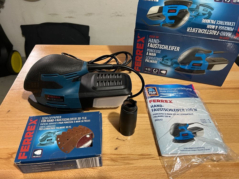 Schleifmaschine Handschleider Faustschleifer FERREX (Gebraucht) in ...