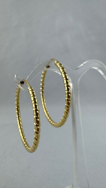 Ohrringe / Creolen in 750 Gold / 18 Karat (Gebraucht) in kreuzlingen für CHF 89 – mit Lieferung ...