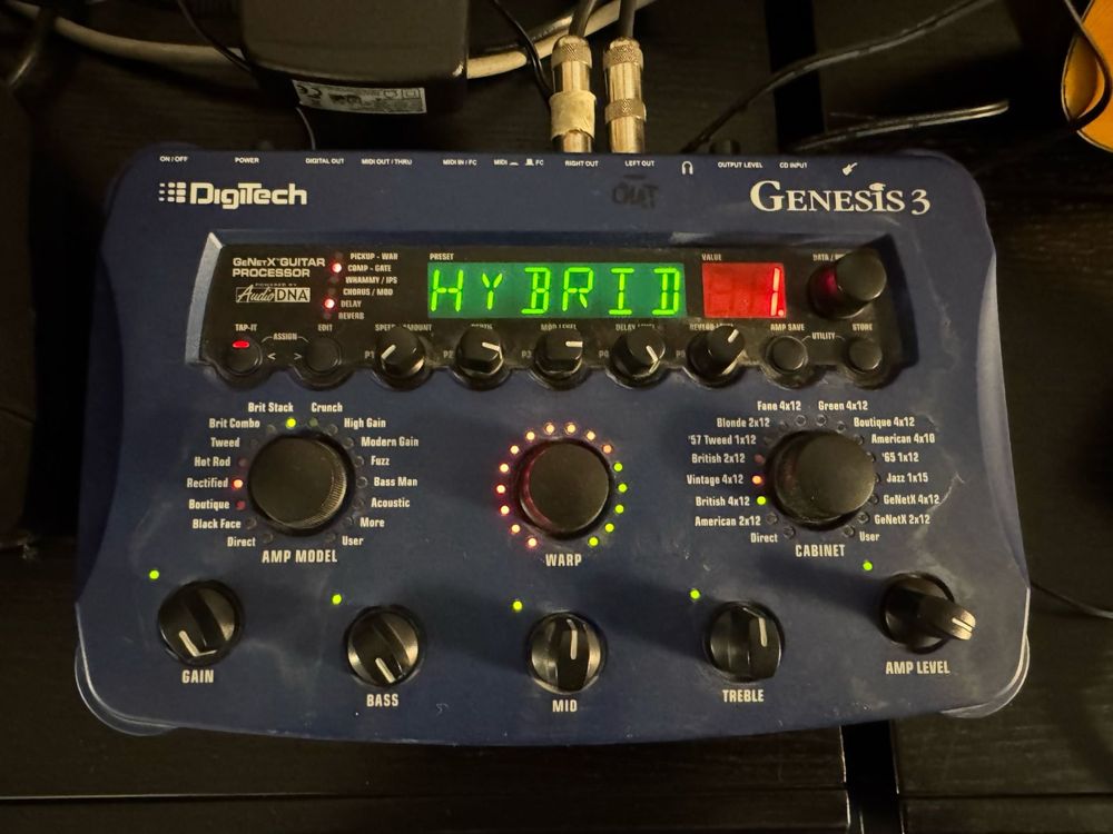 Digitech Genesis 3 Gitarren Multieffektgerät zu verkaufen (Gebraucht ...