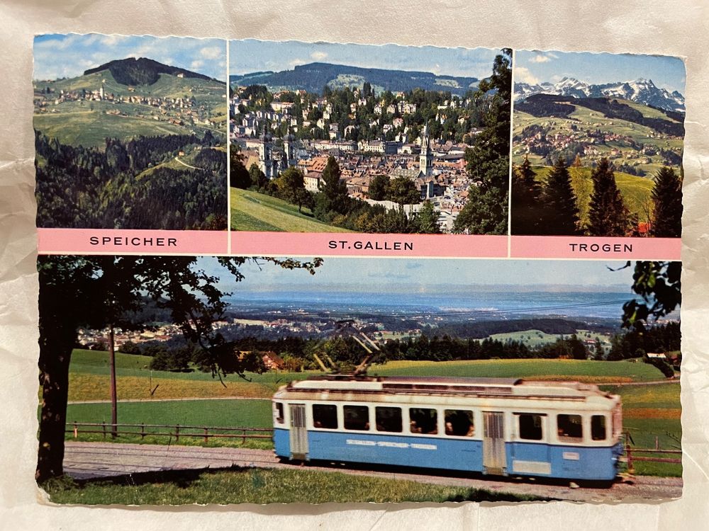 AK von Trogener Bahn / Speicher St. Gallen Trogen (Gebraucht) in für ...