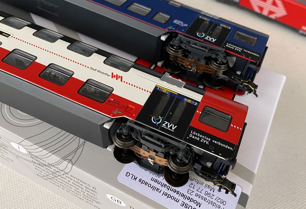 ZVV Verbundzug HAG 30032-32 / Tillig AC ESU Innenbel. Sound | Kaufen ...