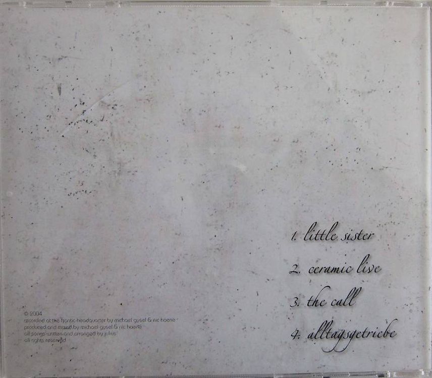 🎵 CD - Julius Demo (Gebraucht) in Matzingen für CHF 2 – mit Lieferung ...