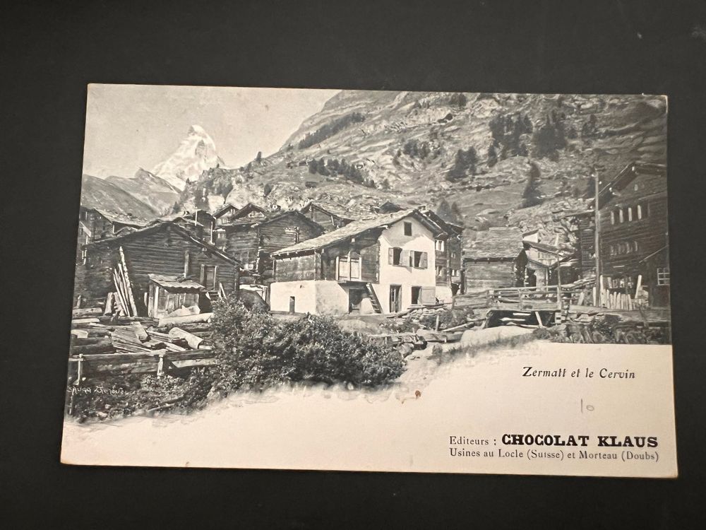 Postkarte Zermatt Cervin Eiger ungebraucht (P121) (Neu (gemäss ...