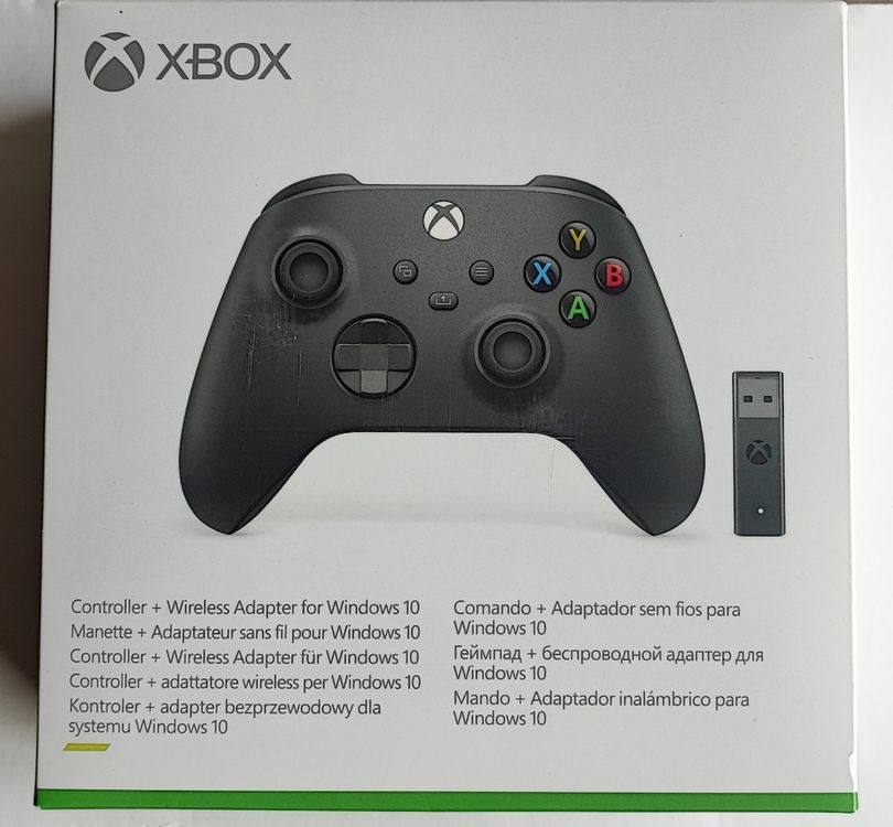 XBOX Controller + Wireless Adapter für Windows (Neu und ...