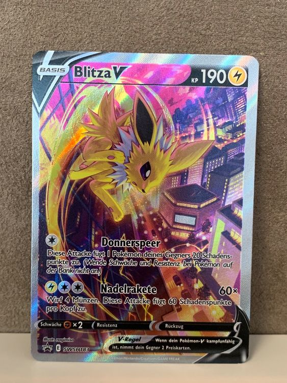 Blitza V Promo DE Pokemon SWSH183 | Kaufen auf Ricardo
