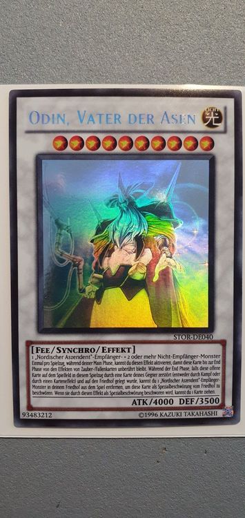 Yugioh Odin Vater der Asen (Gebraucht) in Luzern für CHF 26 – mit ...