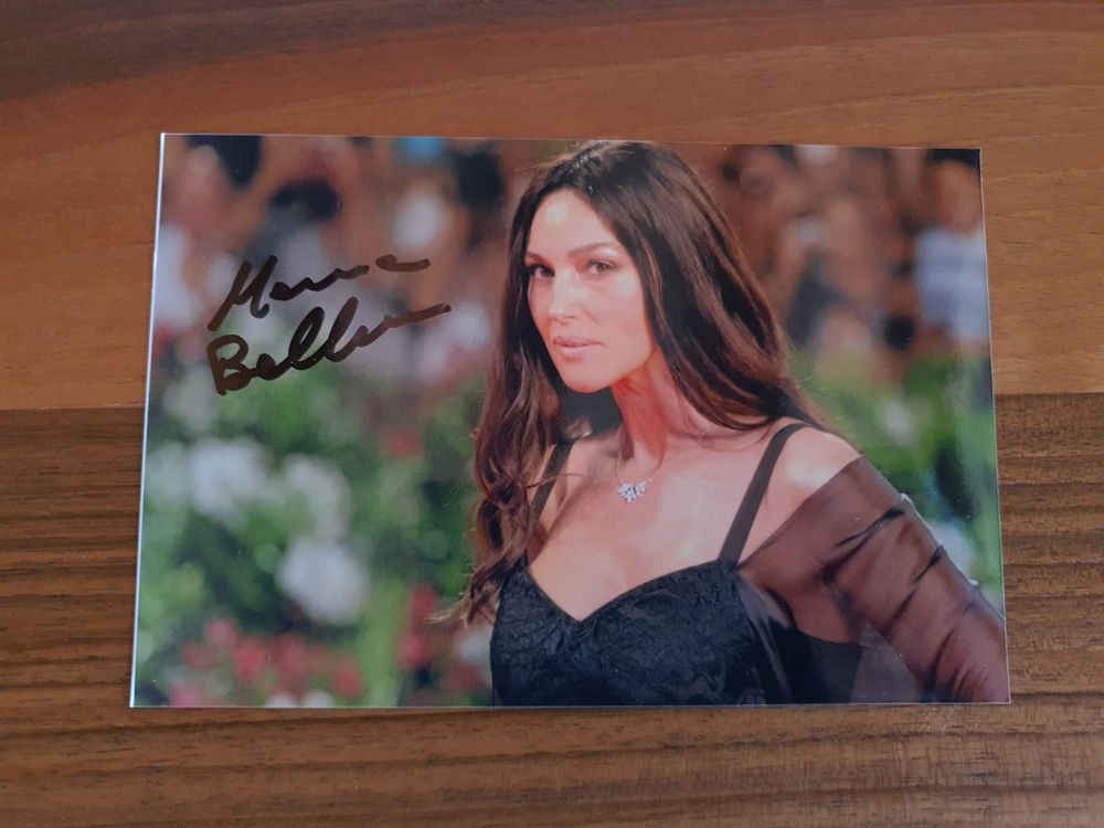 Monica Bellucci, handsigniert (Gebraucht) in Buchs ZH für CHF 14 – mit ...