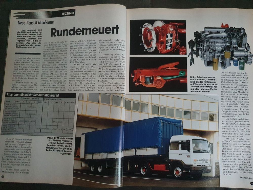 Lastauto Omnibus 6/89 Renault R 420 T VW Taro Neoplan xx (Gebraucht) in ...