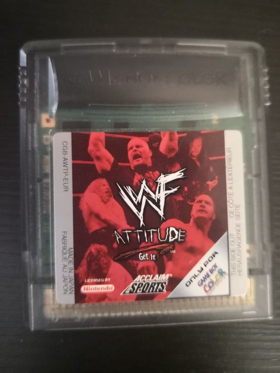 WWF Attitude Game für Gameboy (Gebraucht) in Schaffhausen für CHF 5 ...