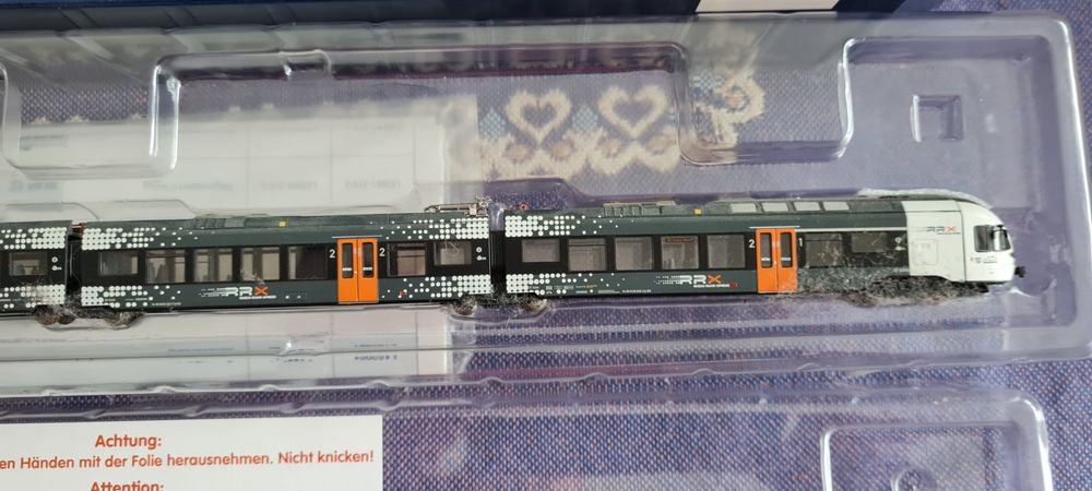 Liliput 163989 Regionaltriebwagen FLIRT Eurobahn RRX SELTEN (Neu ...