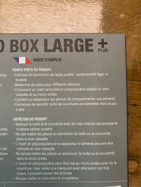 Lunch Box Sign Metal L | Kaufen auf Ricardo