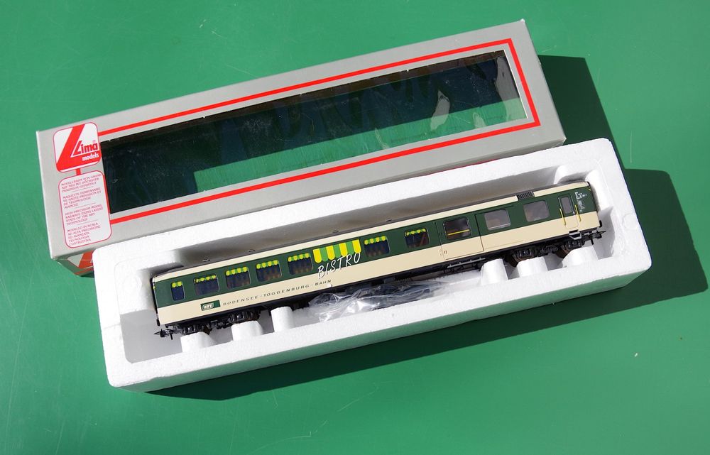 WABU/Lima H0 BRD 50 Bodensee-Toggenburg (BT) Bistro-Wagen (Neu und ...