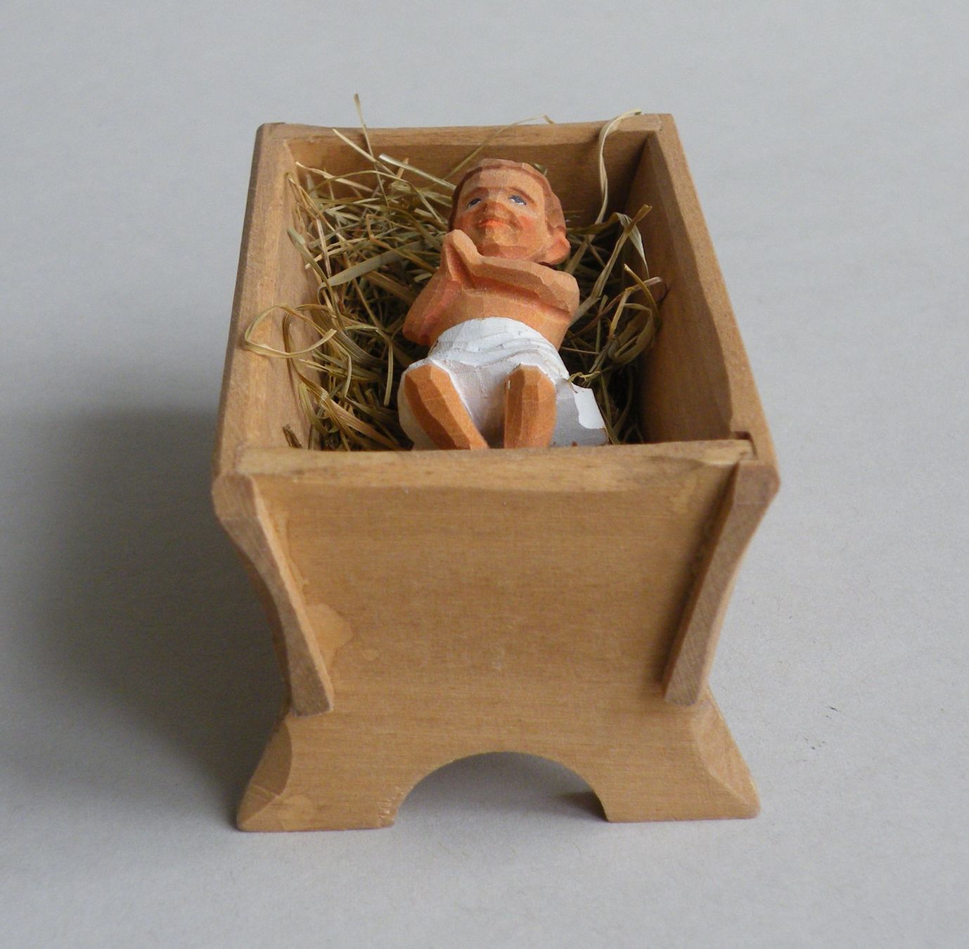 Krippe Jesus 09.002.1F Huggler Serie Christnacht 14 cm 1974 (Gebraucht ...