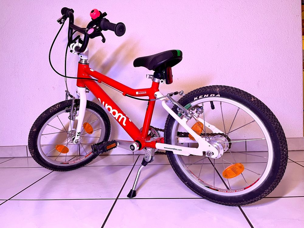 Woom 3 - 16 Zoll Kinder Velo - Rot (Gebraucht) in Pfäffikon SZ für CHF ...