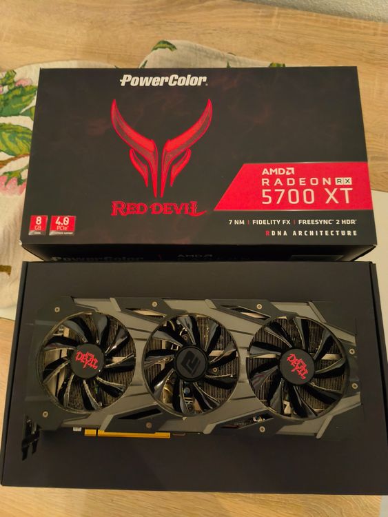 AMD RADEON RX 5700XT RED DEVIL POWERCOLOR (Neu (gemäss Beschreibung)) in Liestal für CHF 280 ...