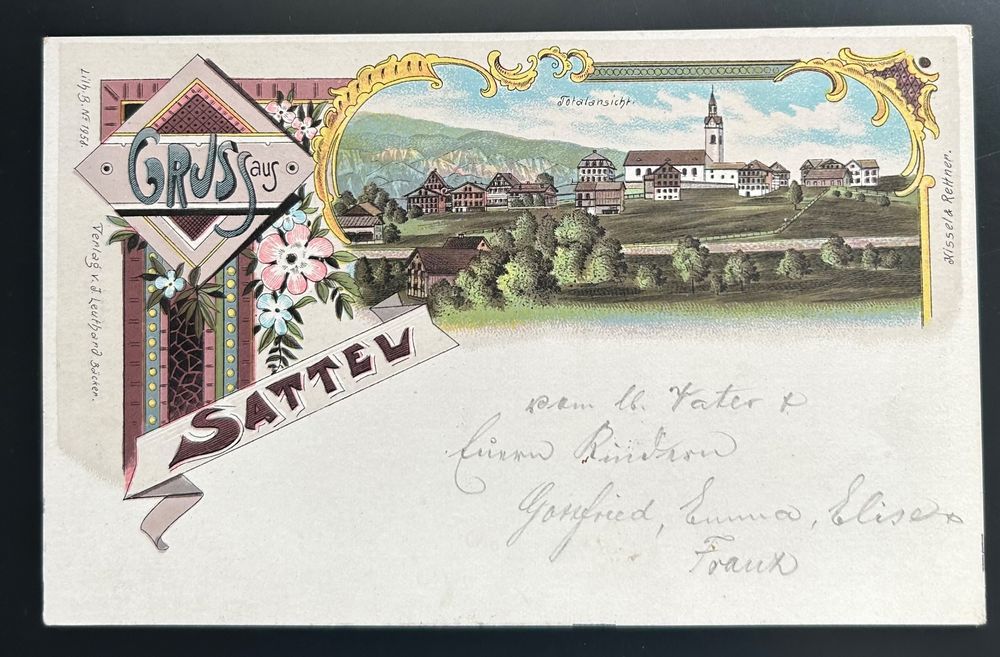 Gruss aus Sattel Litho (Gebraucht) in Horw für CHF 45 – mit Lieferung auf Ricardo kaufen