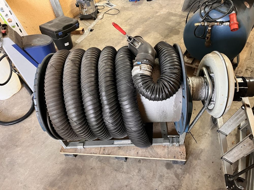 Abgasabsauganlage Nederman mit Schlauchabroller Auto | Kaufen auf Ricardo