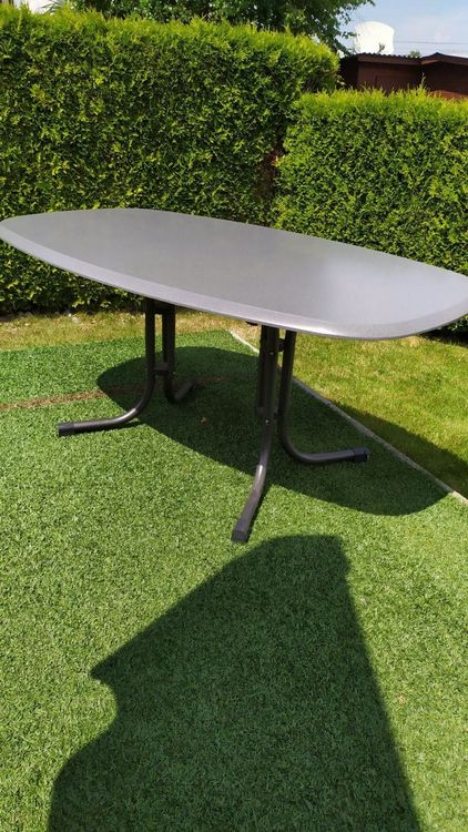 Gartentisch Acamp Piazza oval 160x97cm klappbar | Kaufen auf Ricardo