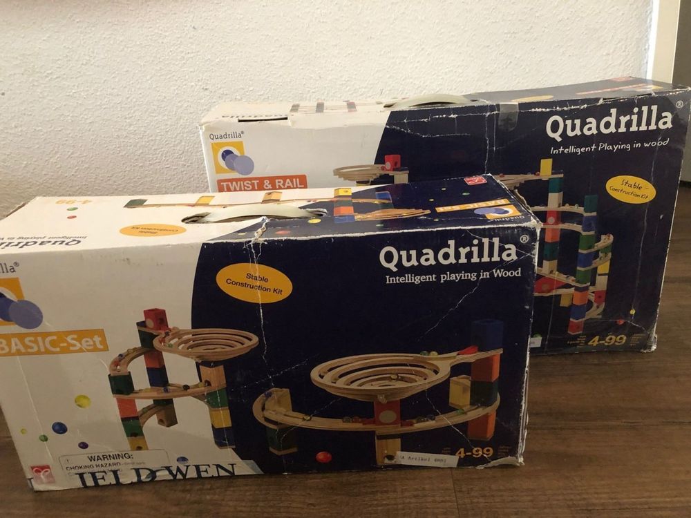 Quadrilla Basic Set und Twist & Rail (Gebraucht) in Bremgarten für CHF 63 – mit Lieferung auf ...
