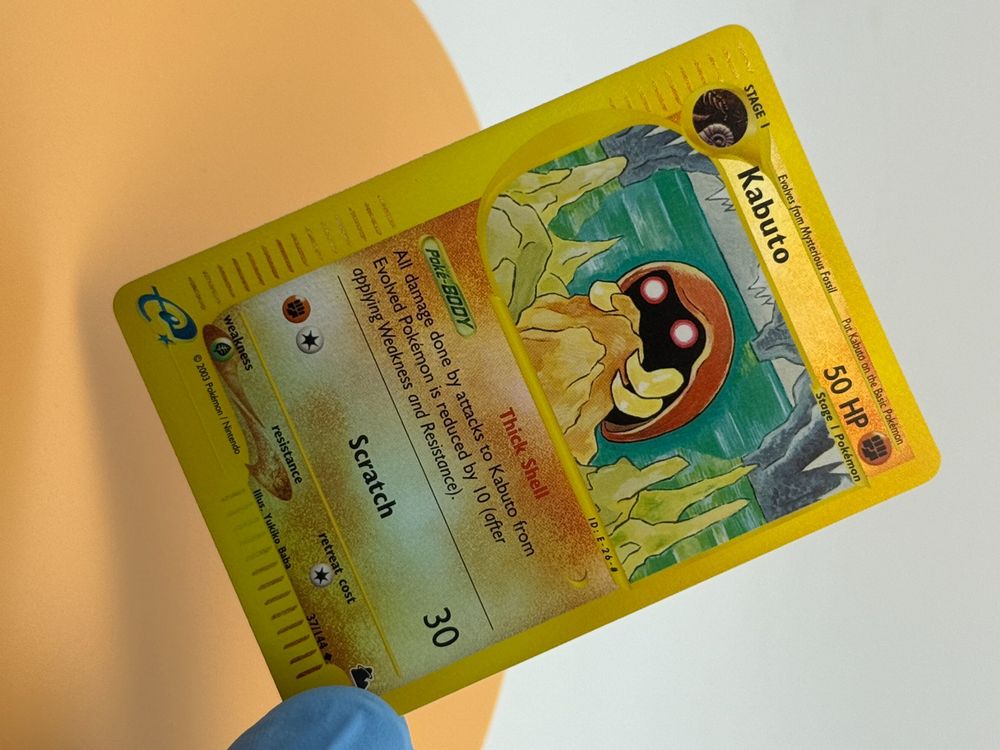 Kabuto 37/144 Reverse Holo Pokémon Skyridge ab 1.- (Gebraucht) in Uster ...