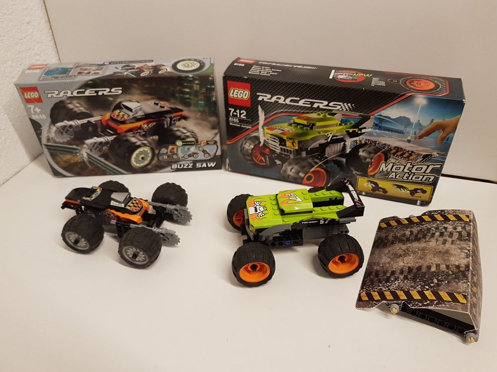 LEGO RACERS 2 TRUCKS mit Rückzugmotor / Nr. 8165 + 8648 | Kaufen auf ...