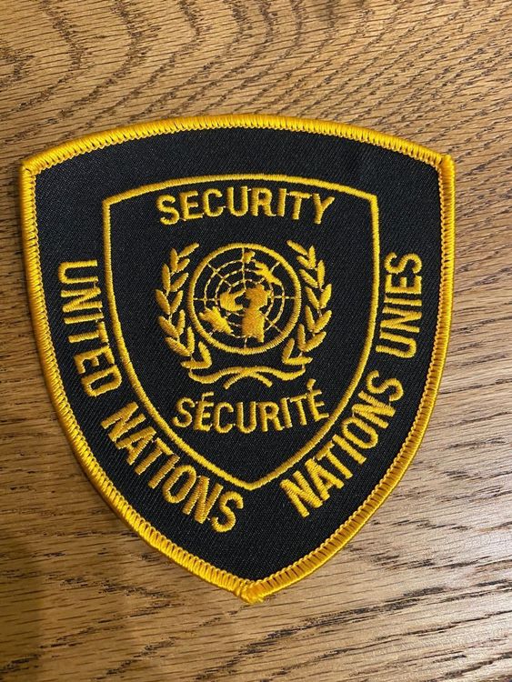 United Nations Security Patch (Neu (gemäss Beschreibung)) in Messen für ...