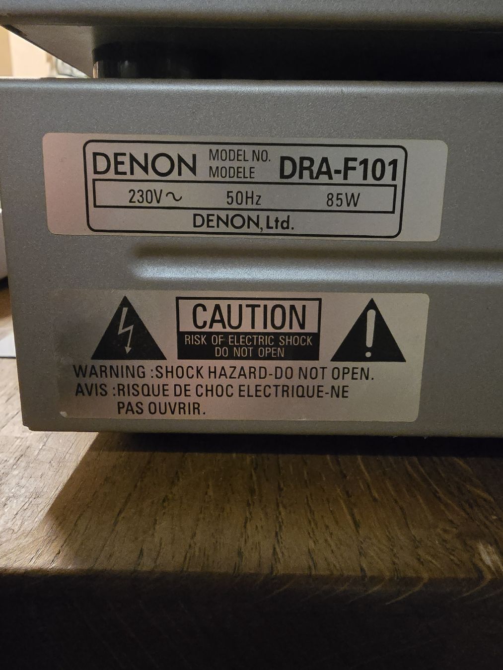 Denon DCD-F101 & DRA-F101 Stereoanlage (S3) (Gebraucht) in Rorschach ...