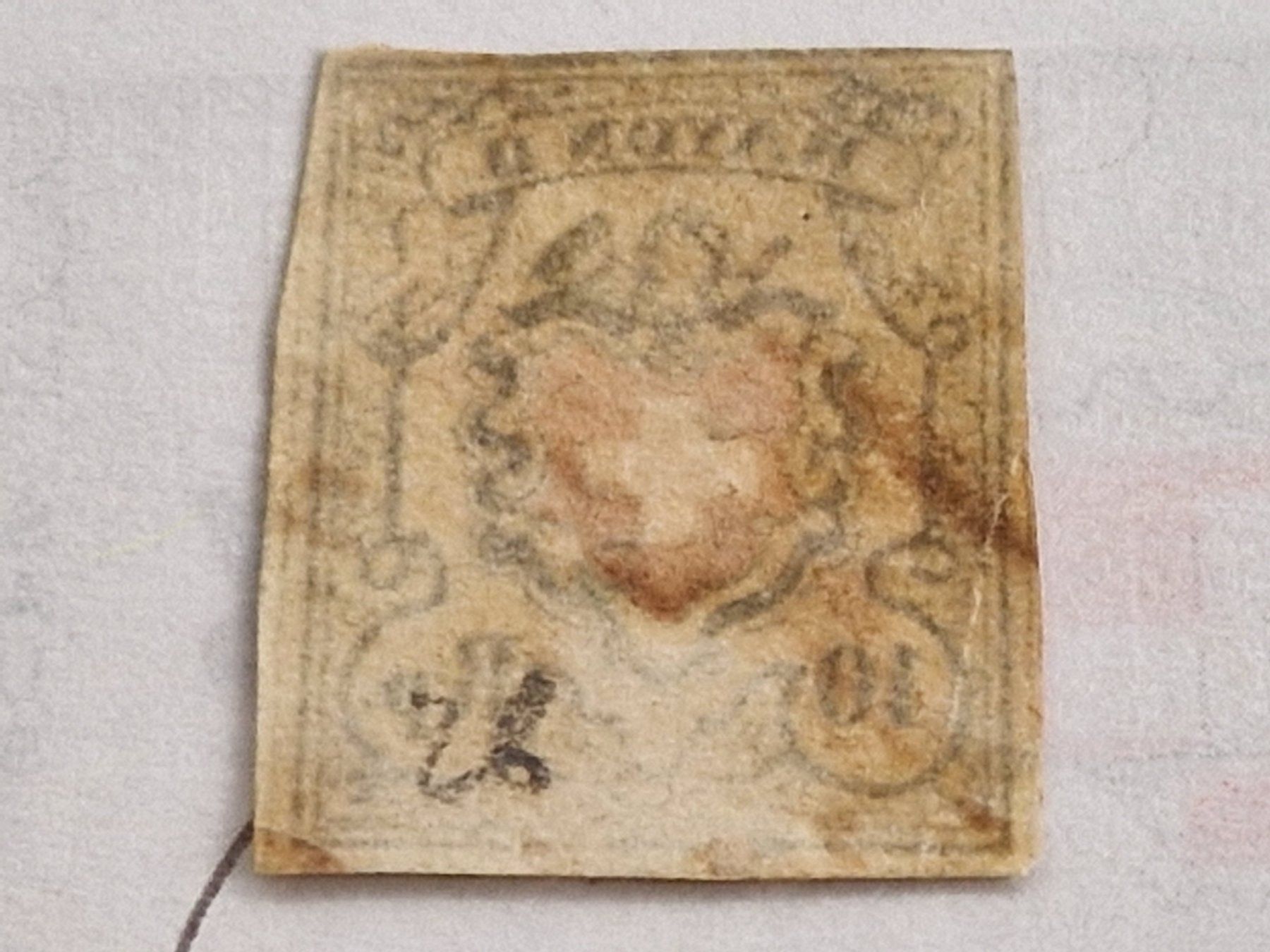 Rayon 16II, Befund, Type 26 ERU, Spuren von KE, ab 1.- (Gebraucht) in ...