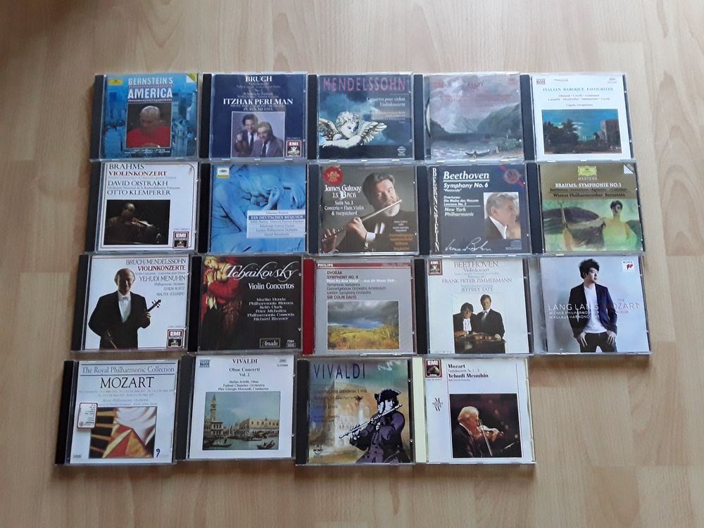 Classic Musik Cd's Verschiedene Komponisten, 19 x Stücke | Kaufen auf ...