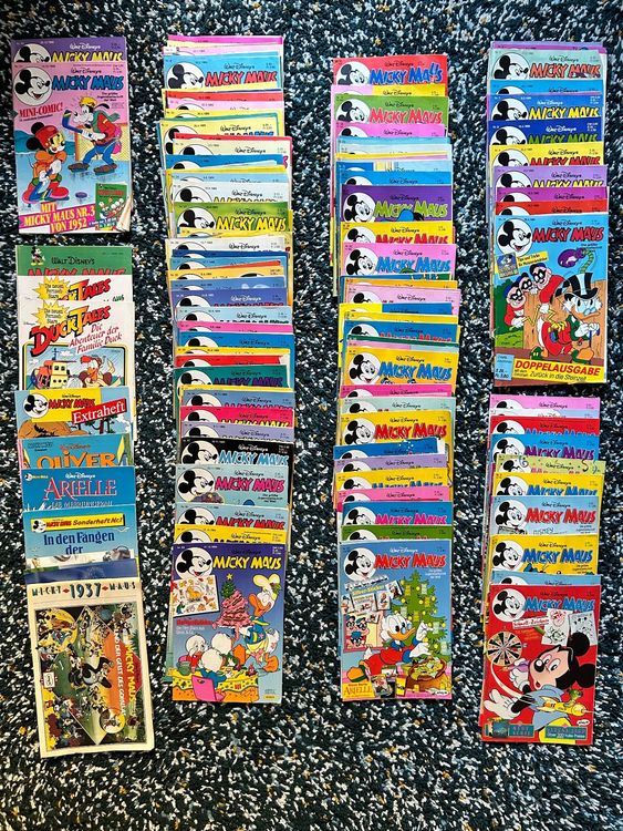Mickey Mouse Magazin Pack - 80s (Gebraucht) in Volketswil für CHF 98 – mit Lieferung auf Ricardo ...
