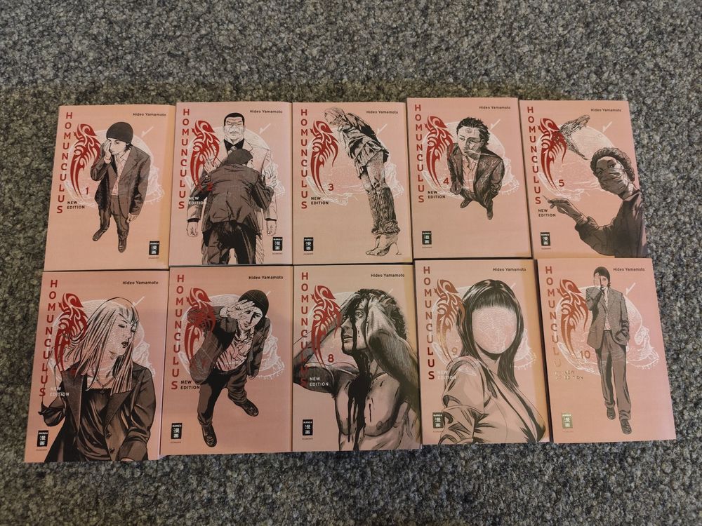 Homunculus New Edition komplett / Egmont Manga (Neu (gemäss ...