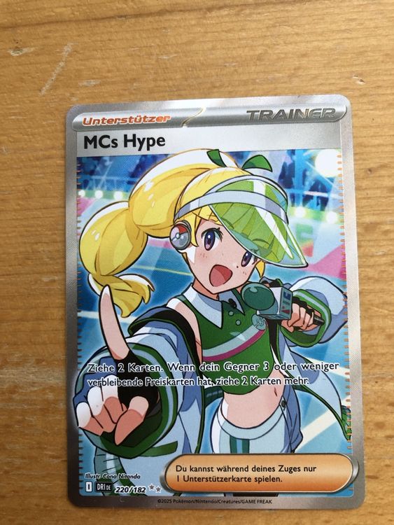 MC's Hype 220/182 Pokemon Karte (Neu und originalverpackt) in Worb für ...