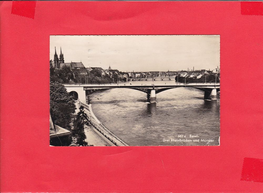 Basel-die drei Rheinbrücken | Kaufen auf Ricardo