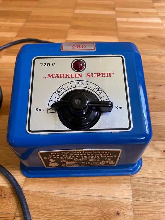Märklin Super Trafo 280 (Gebraucht) in Kastanienbaum für CHF 4.95 – mit ...