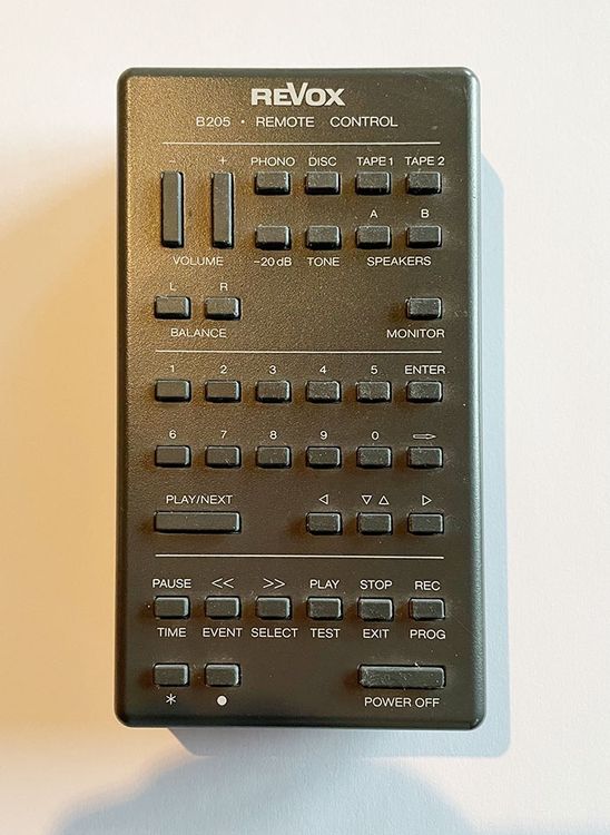 Revox B205 Remote Control | Kaufen auf Ricardo